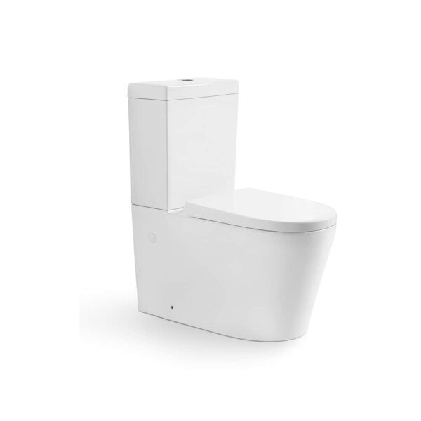 VEDA Tornado/Whirlpool Flush Back-to-wall Toilet Suite 630*380*835mm ...